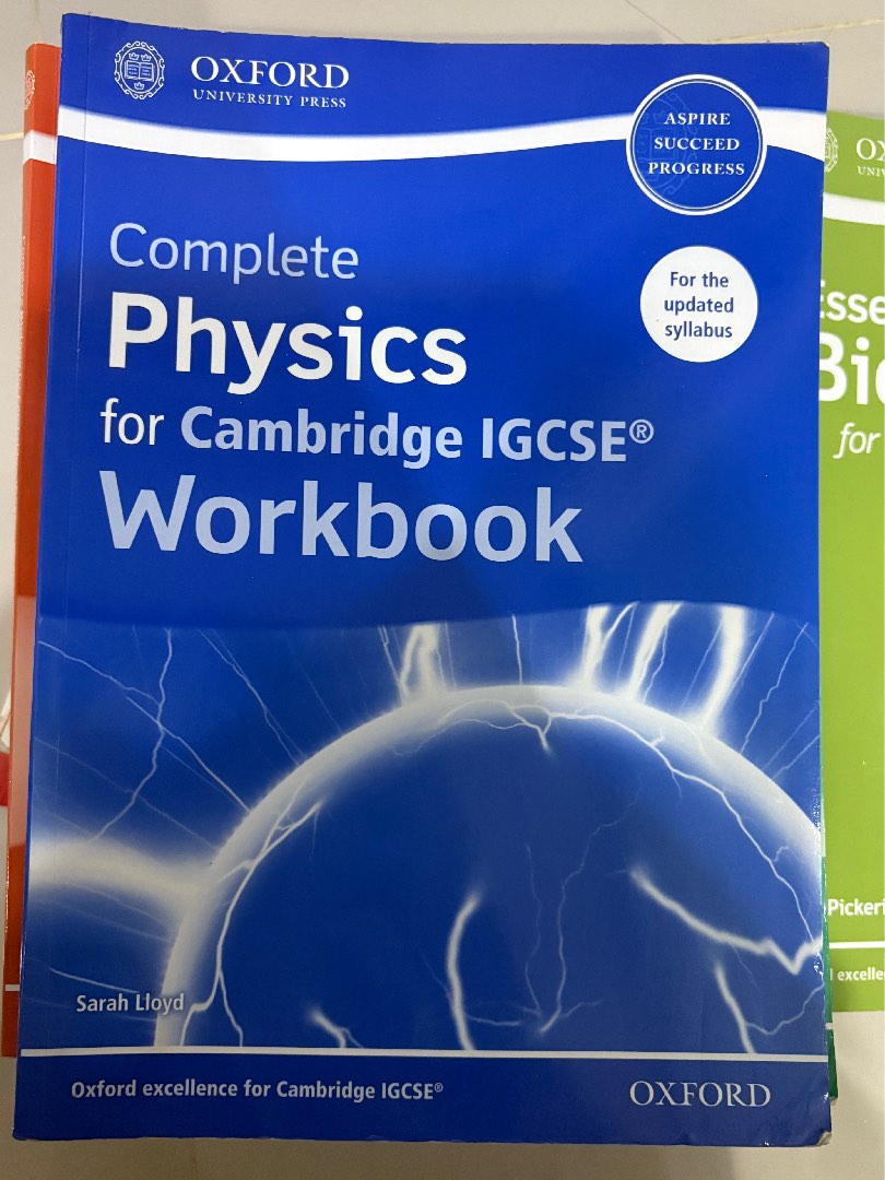 IGCSE Science Workbook - Biology Physics Chemistry, Hobbies & Toys ...
