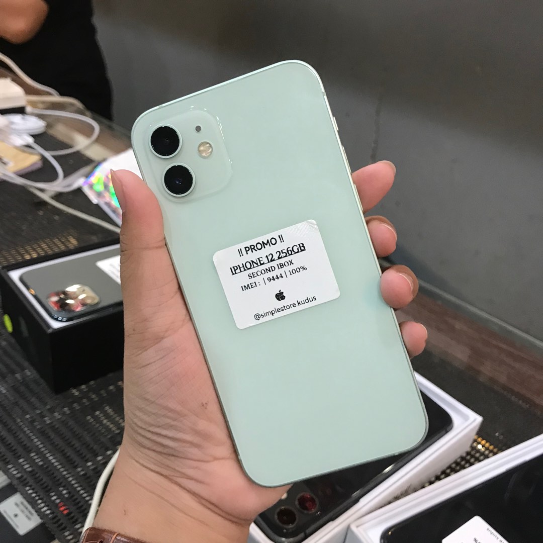 iphone 12 internal 256gb second ibox fullset mulus, Telepon Seluler & Tablet, iPhone, iPhone 12 ...