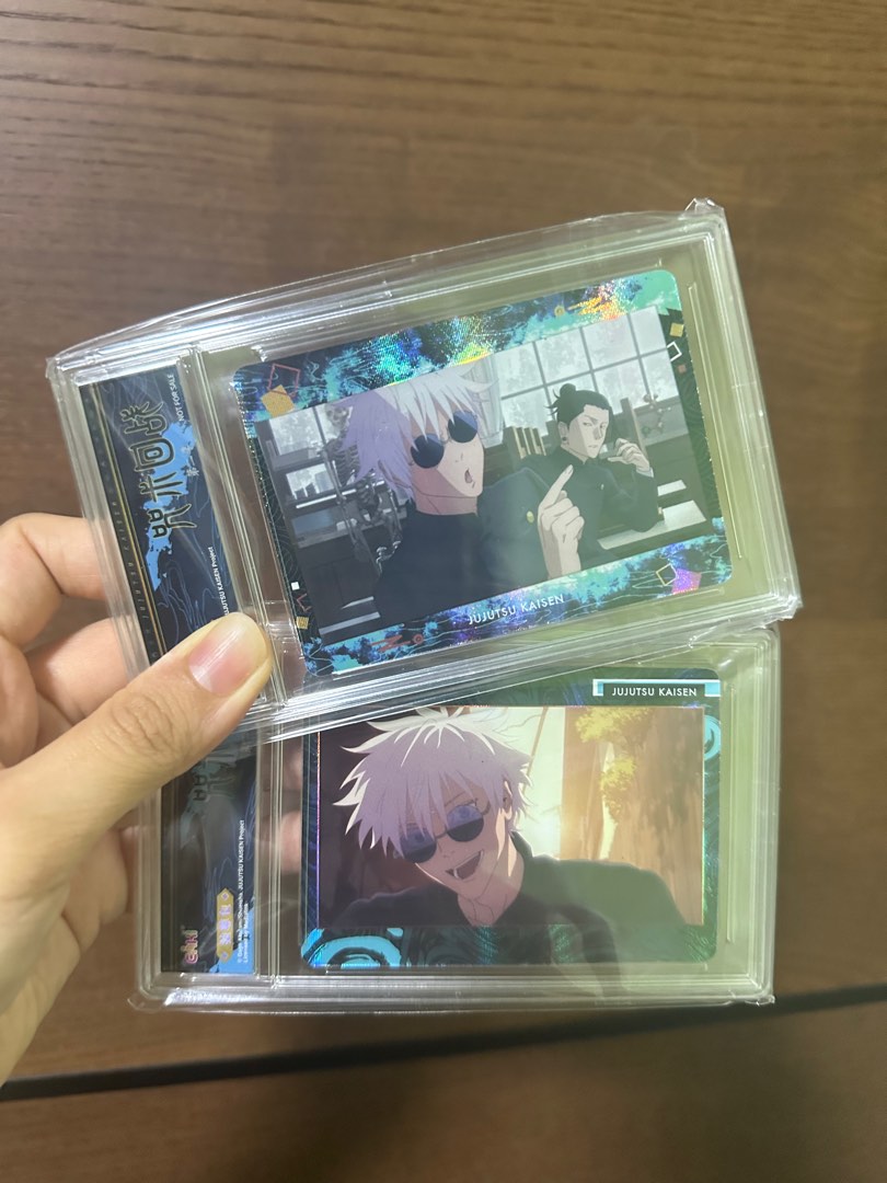Jujutsu kaisen with protector jjk wafer gojo satoru toji fushiguro ...