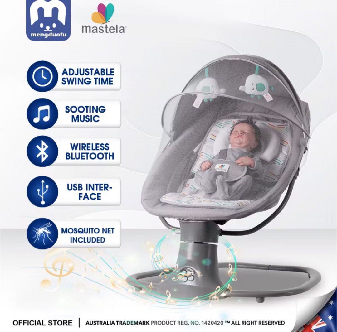 Mastela 3-in-1 baby swing bassinet, Babies & Kids, Infant Playtime on ...