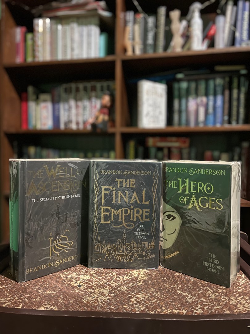 Mistborn 10th anniversary collectors edition books 1-3. Brandon ...