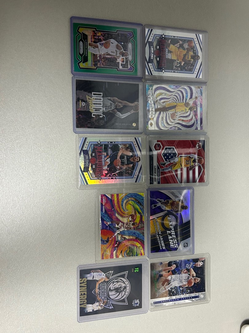 NBA Card 球星卡 Luka LeBron James, 興趣及遊戲, 收藏品及紀念品, 明星周邊 - Carousell