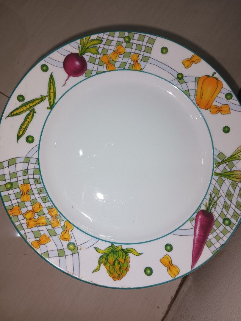 [NEW/BARU] PIRING KACA PLATE MADE FROM GLASS BERBAGAI MACAM MOTIF CORAK ...