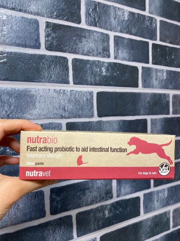 [一支免運費]NUTRAVET - NUTRABIO (寵物 貓狗適用) 止痾藥 止瀉藥 獸醫推介 強效腸道保健劑 20ml, 寵物用品 ...