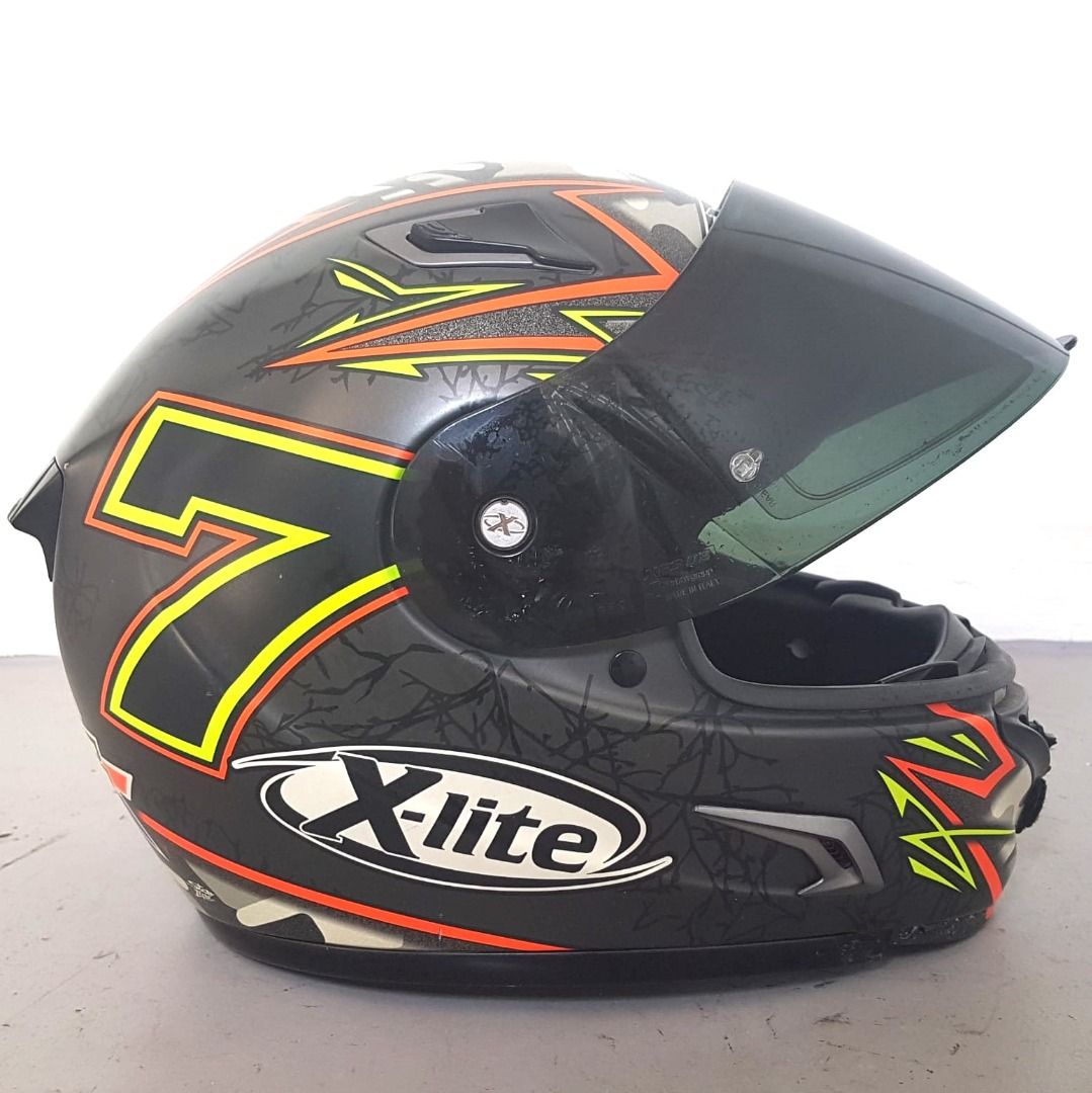 Original Nolan X-802RR, CHAZ DAVIES Model, X-Lite Helmet, Made in ITALY ...