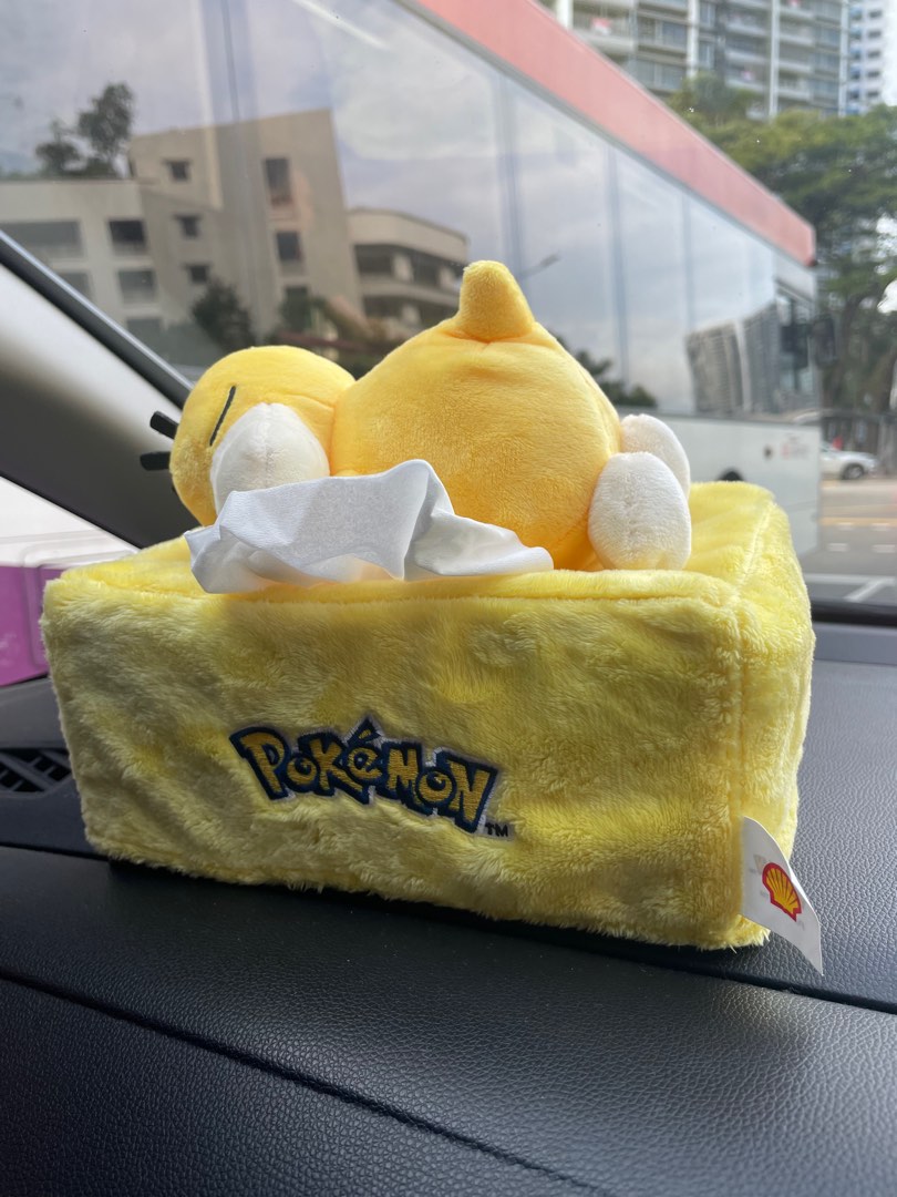 Pokemon Psyduck Tissue Box, Hobbies & Toys, Toys & Games on Carousell