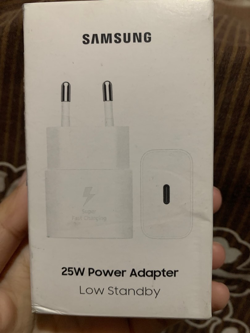 Samsung adapter 25w charger, Telepon Seluler & Tablet, Aksesoris Tablet ...
