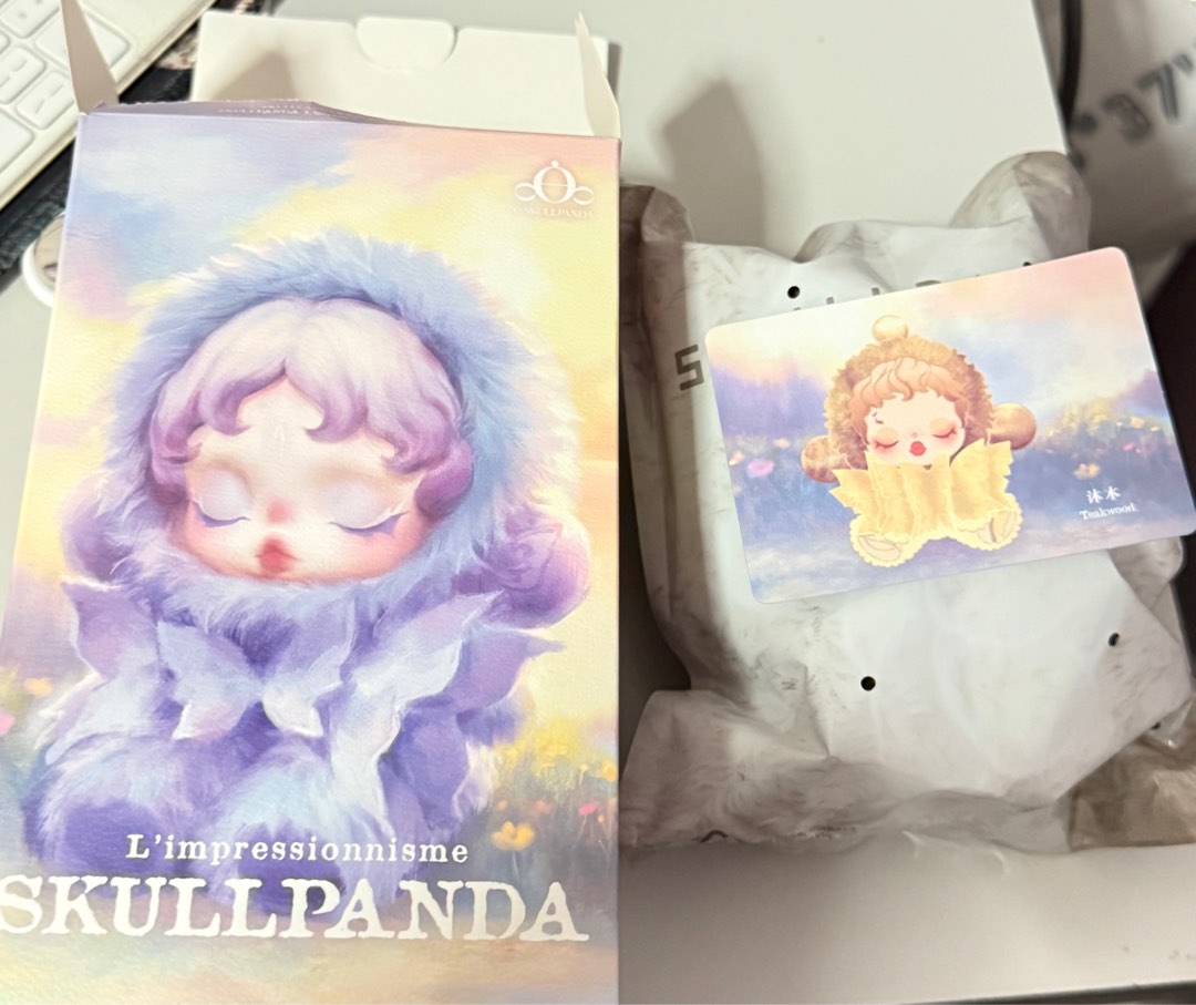 Skullpanda Impressionism Series Blind Box, Hobbies & Toys, Toys & Games ...