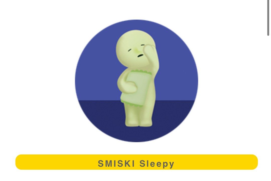 Smiski Series 1 / Bed / Living series (Looking Back, Sleepy, Hiding ...