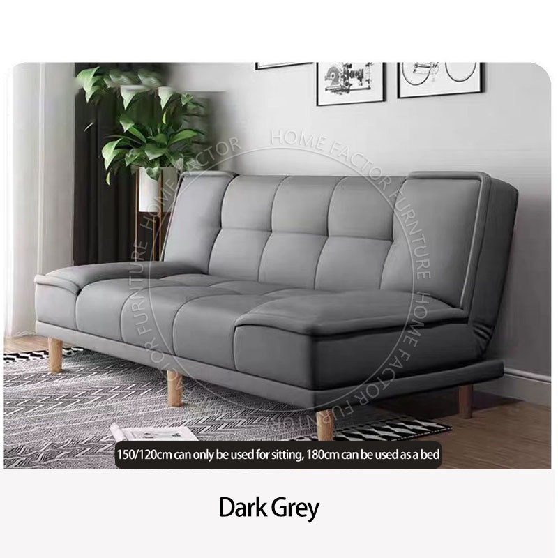 Sofa/Sofa Bed/Faux Leather Sofa Bed/Solid Wood Leg Sofa/Living Room Sofa/Sofabed/🌸🌸Free delivery ...