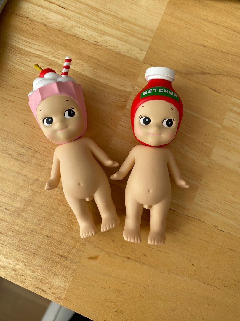 Sonny Angel Snack Series Figurines - Chicken Burger/ Coffee/ Ketchup ...