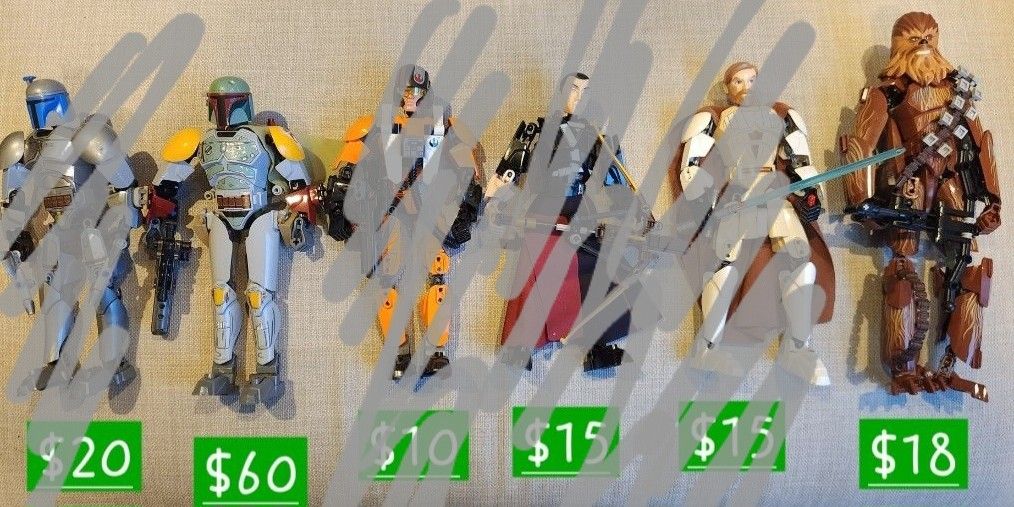 Star Wars Buildable Action Figures - Various, Hobbies & Toys, Toys ...