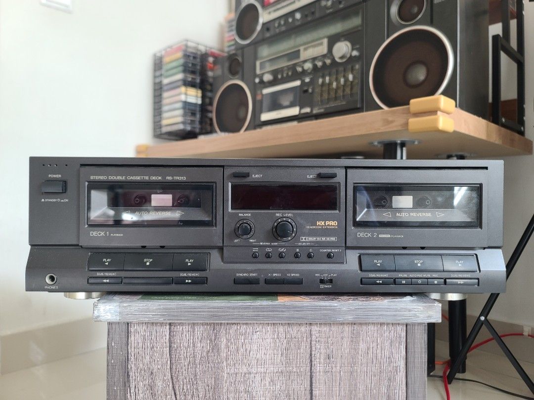 Technics Cassette Deck, Audio, Soundbars, Speakers & Amplifiers on Carousell