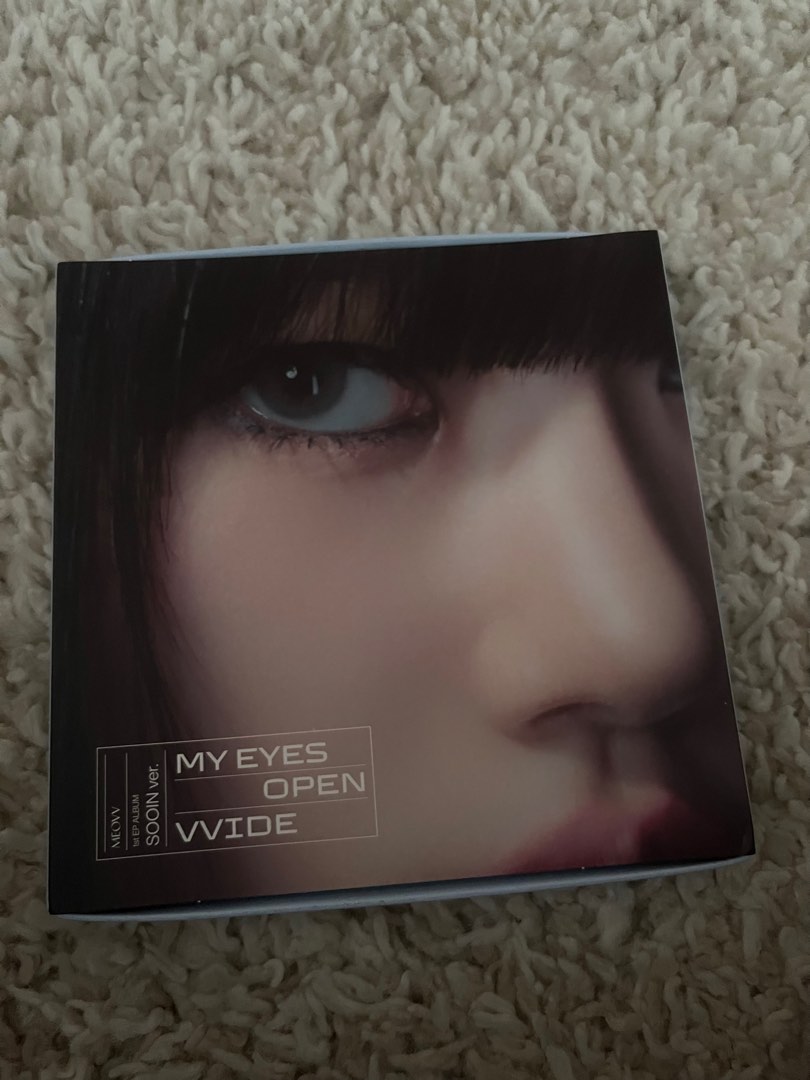 unsealed my eyes open vvide sooin ver, Hobbies & Toys, Memorabilia ...