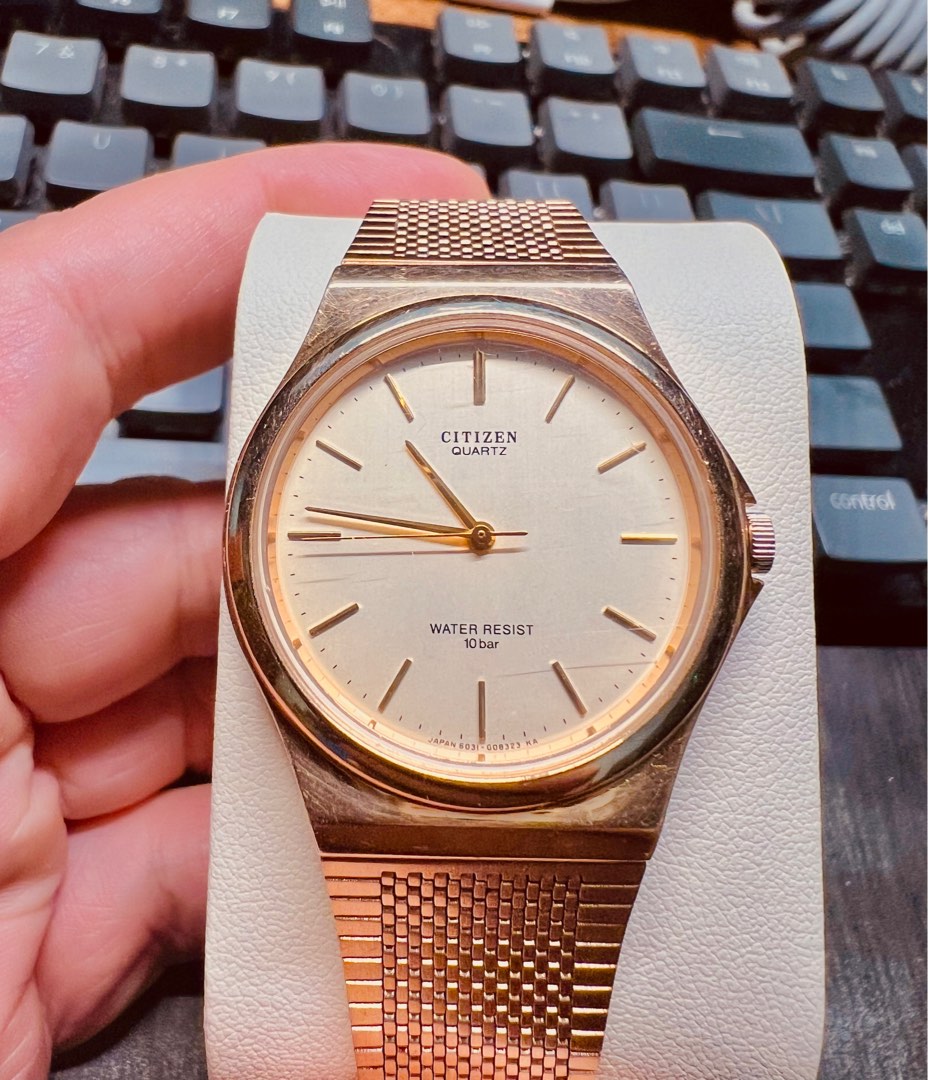 Vintage Citizen Quartz Watch, Luxury, Watches on Carousell