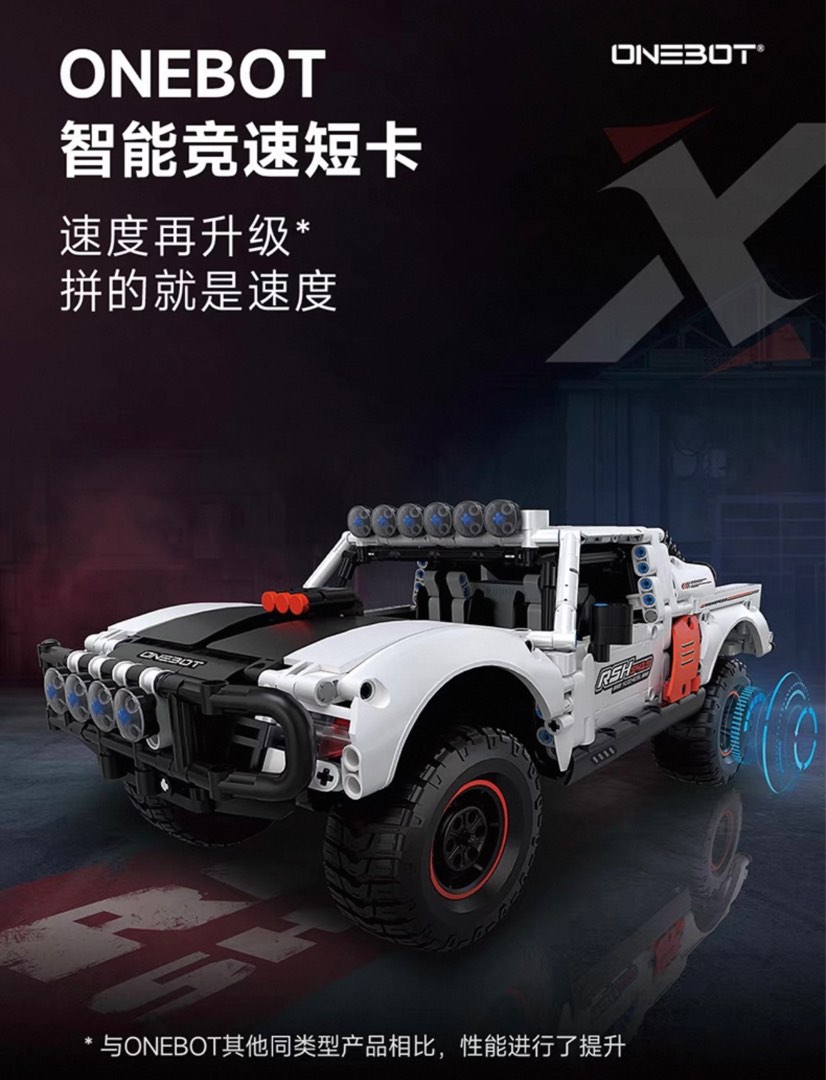 Xiaomi Onebot Truck Builder: Upgraded Smart RC Building set, Hobbies ...