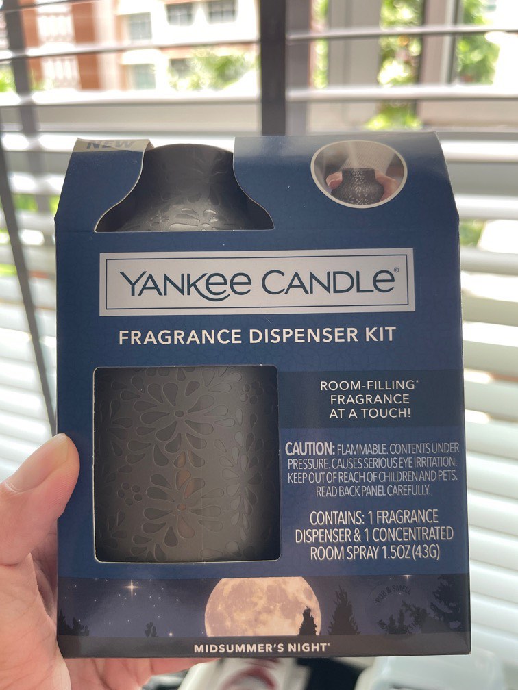 YANKEE CANDLE FRAGRANCE DISPENSER KIT ROOM LIVING BED HOUSE HOME DECO ...