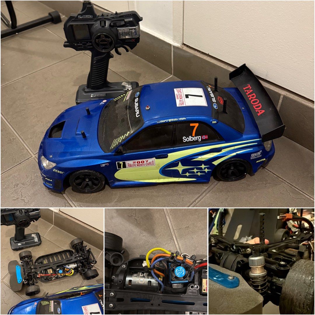 1/10 Tamiya TT01D TT01 RC Remote Control Car Drift Car Model Car not Kyosho TT02, Hobbies & Toys ...