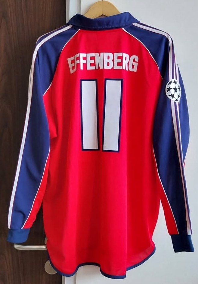 #11 Effenberg Bayern Munchen/Munich Home 1999 Player Version football ...