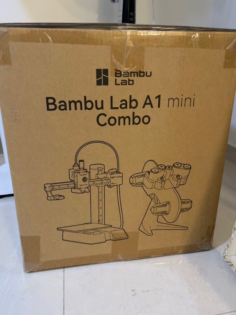 Bambu Lab A1 Mini Combo 3D Printer, Computers & Tech, Printers ...