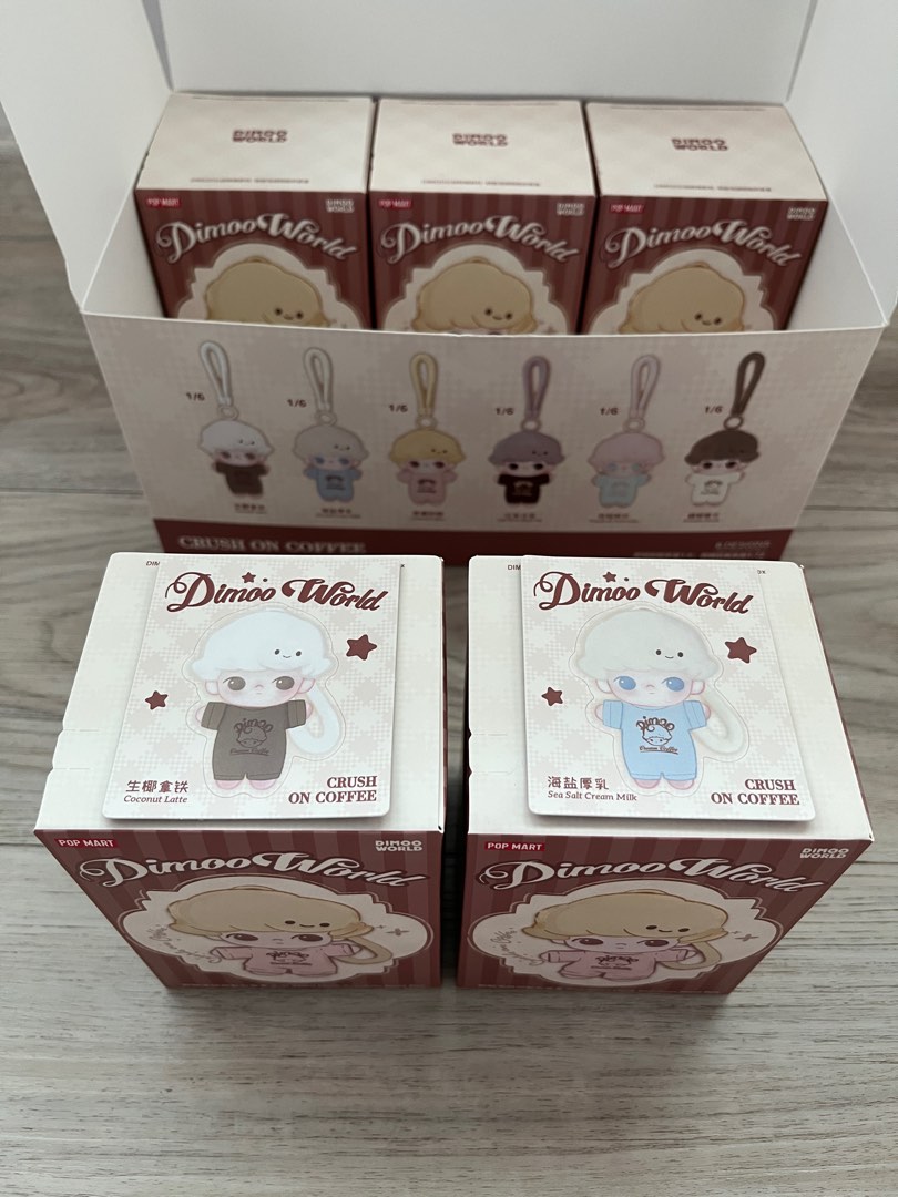 BNIF POPMART Dimoo World Crush on Coffee - Sea Salt, Coconut Latte ...