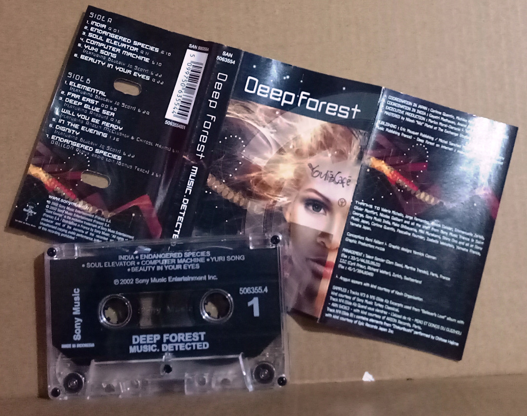 DEEP FOREST - MUSIC DETECTED - Kaset, Musik & Media, CD, DVD & Lainnya ...
