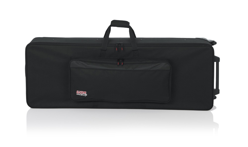 GATOR GK-76 LIGHTWEIGHT 76-KEY KEYBOARD CASE W/WHEELS, suitable for ...