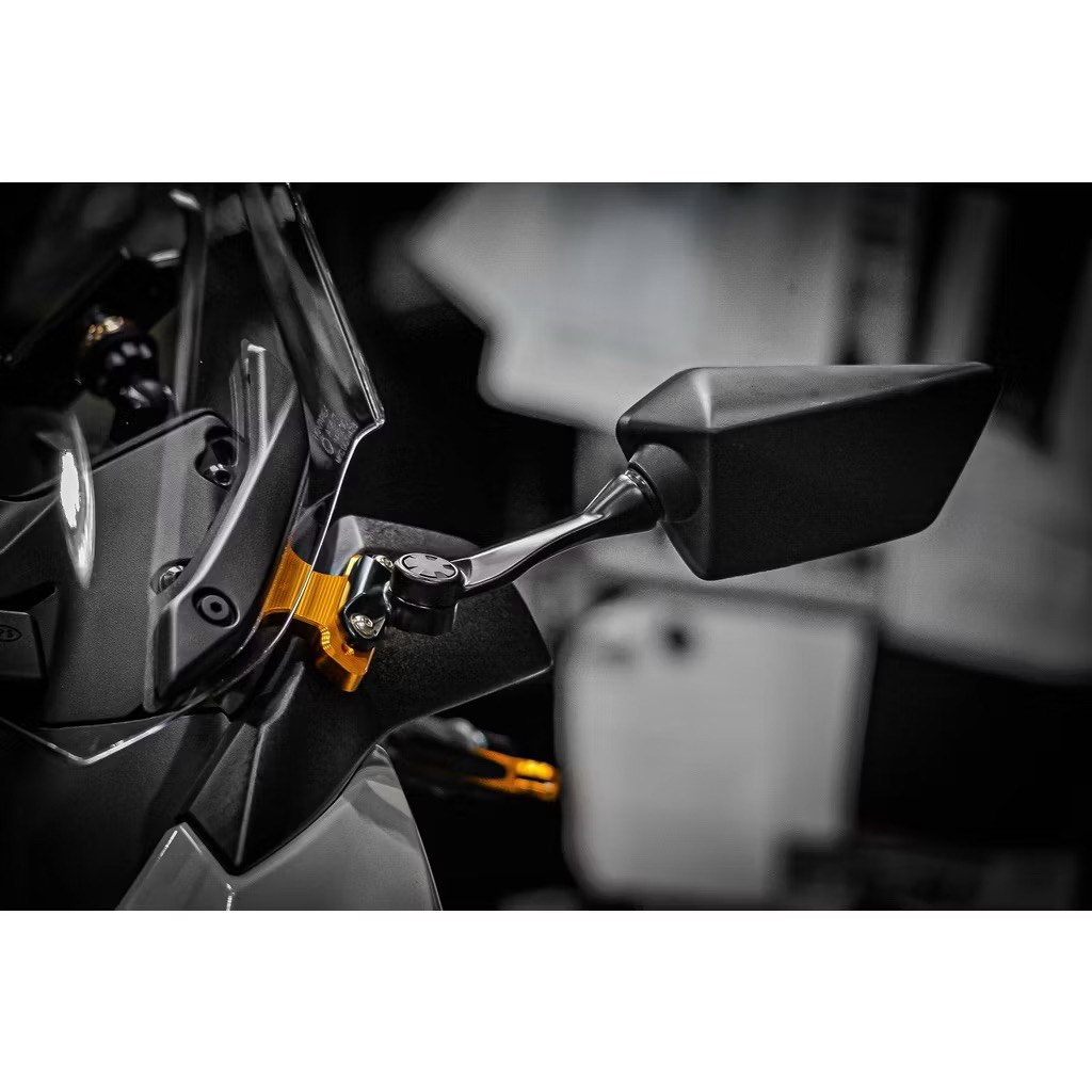 Goworks Xmax V2 Mirrors Z300 style, Motorcycles, Motorcycle Accessories on Carousell