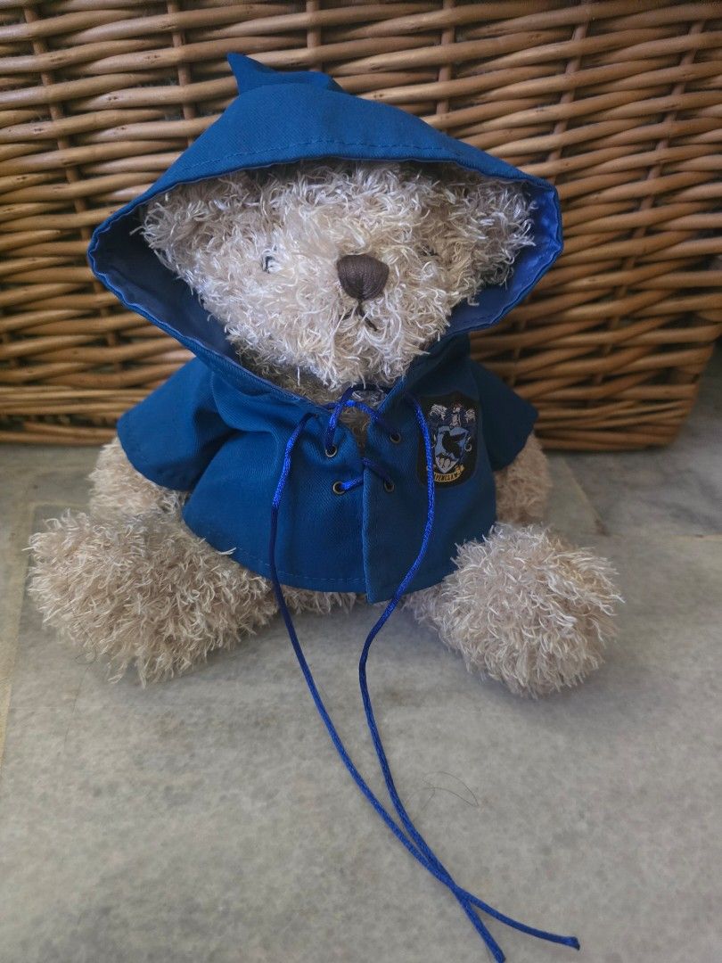 Harry Potter Tully's Coffee Teddy Bear Bearful Plush Ravenclaw Japan ...