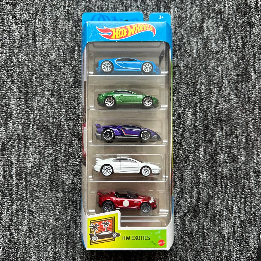 HOT WHEELS HW Exotics 5 Pack (2021), Hobbies & Toys, Toys & Games on ...