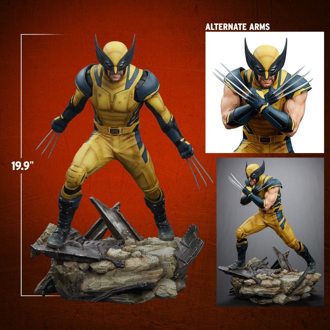 Iron Studios Legacy Replica Wolverine statue 1/4 scale not Sideshow ...