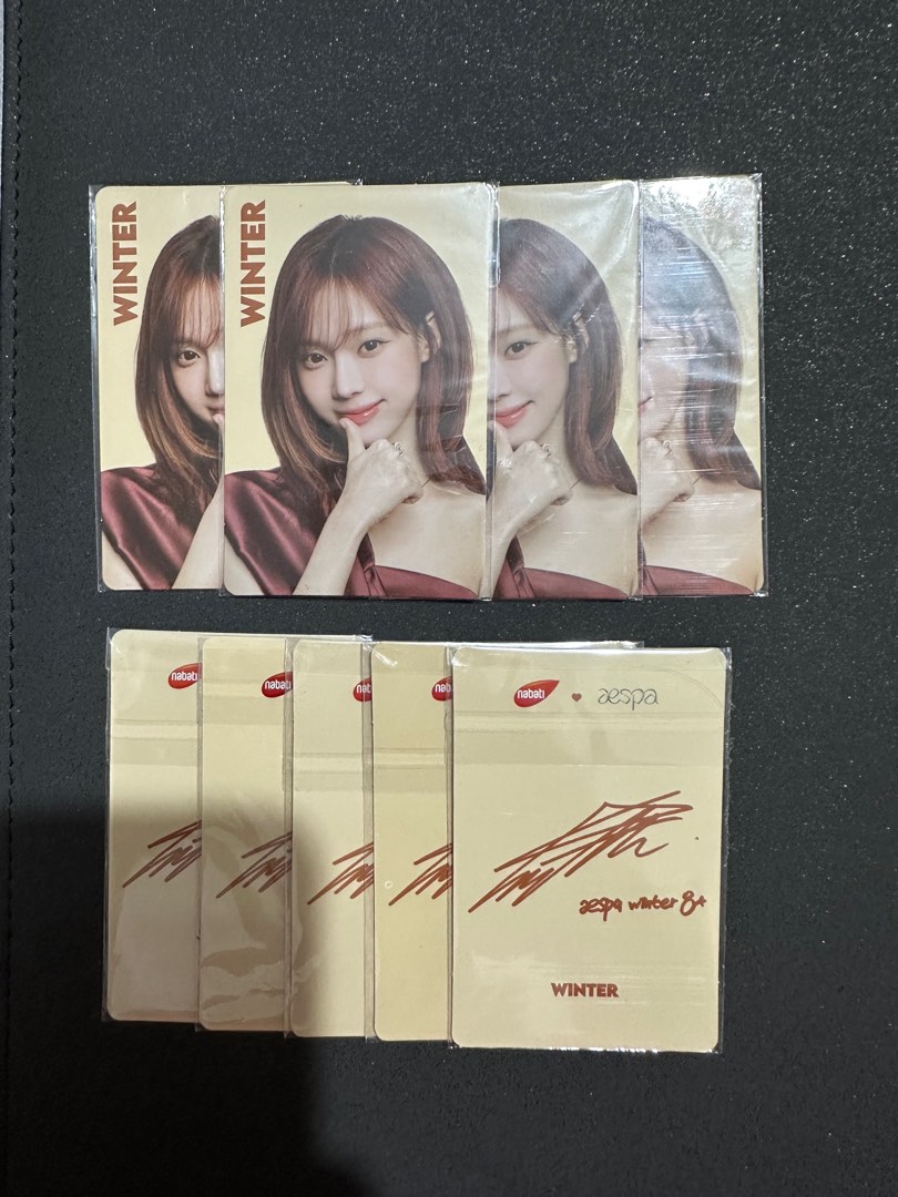 Kris Bite Aespa Winter photocard, Hobbies & Toys, Memorabilia ...
