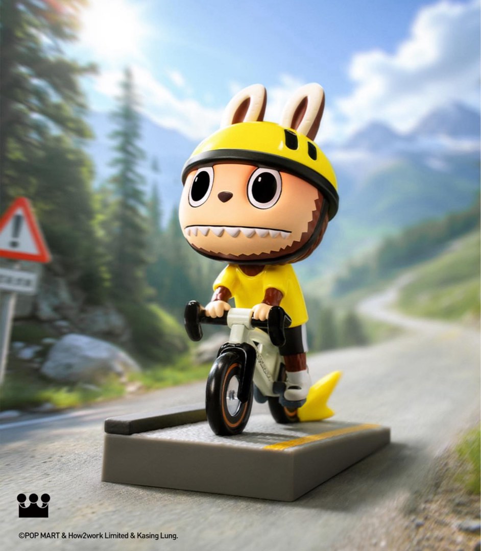 LABUBU Summer ride handcart figurine, Hobbies & Toys, Toys & Games on ...