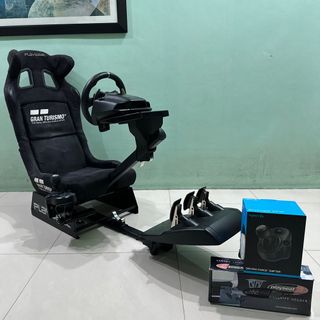 Logitech G29 Racing Wheel Set Complete With Playseat Revolution Pro ...