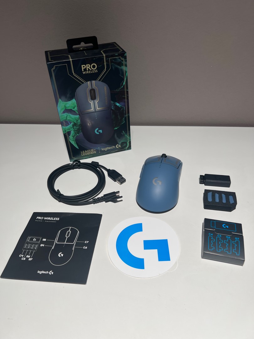 Logitech PRO Wireless Gaming Mouse - League of Legends Edition ...