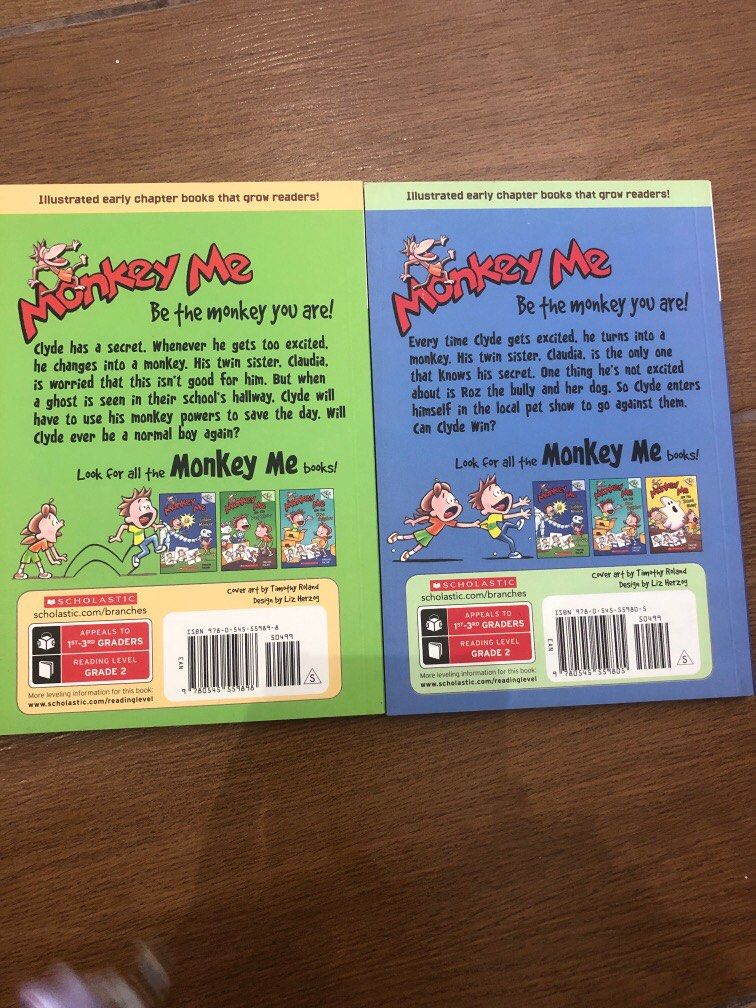 Monkey me and the pet show and monkey me and the school ghost childrens ...