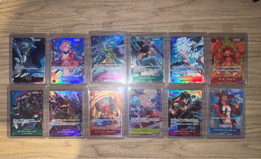 OP TCG PRB01 Collection - Gold Law & Kidd Don, Foil Dons, Full Arts and ...