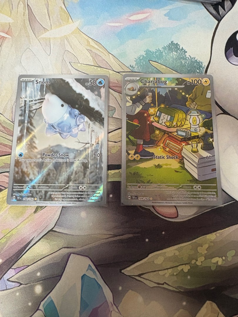 Pokémon Temporal Force Snom Charjabug IR Pokemon, Hobbies & Toys, Toys ...