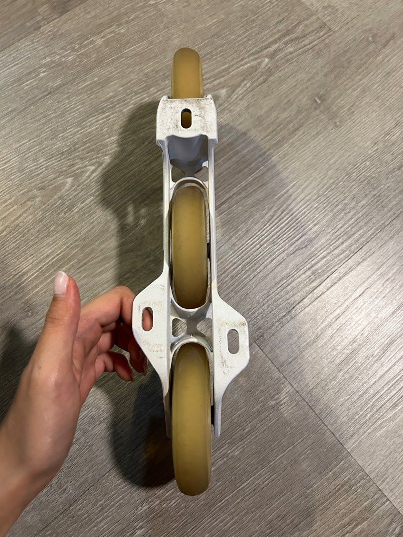 Powerslide Elite Casted Aluminum TRINITY Inline Skate Frame + Wheels ...