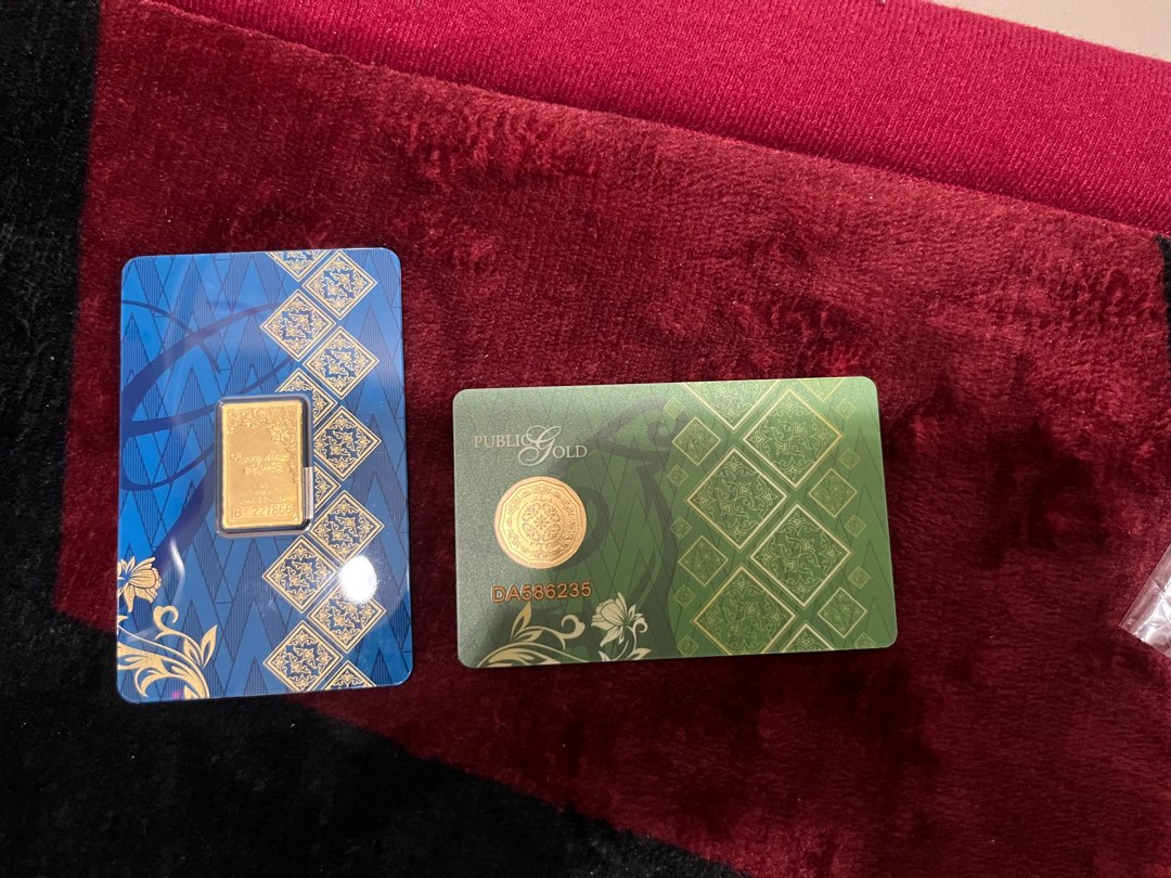 Public gold bar, Hobbies & Toys, Collectibles & Memorabilia, Currency ...