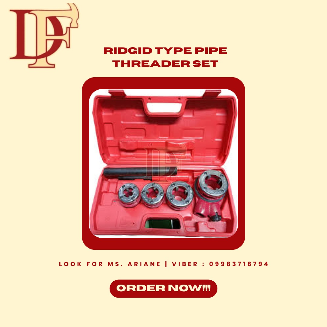 RIDGID TYPE PIPE THREADER SET, Everything Else, Looking For on Carousell