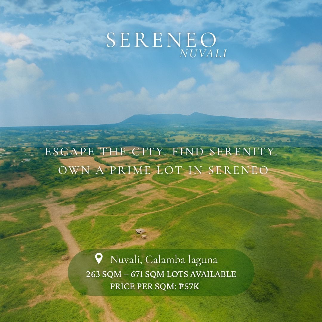 Sereneo Nuvali by Alveo Land Exclusive Gated Community with Panoramic ...