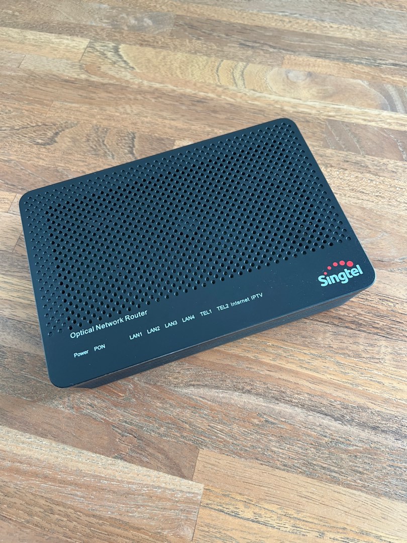 Singtel Optical Network Router, Computers & Tech, Parts & Accessories, Networking on Carousell