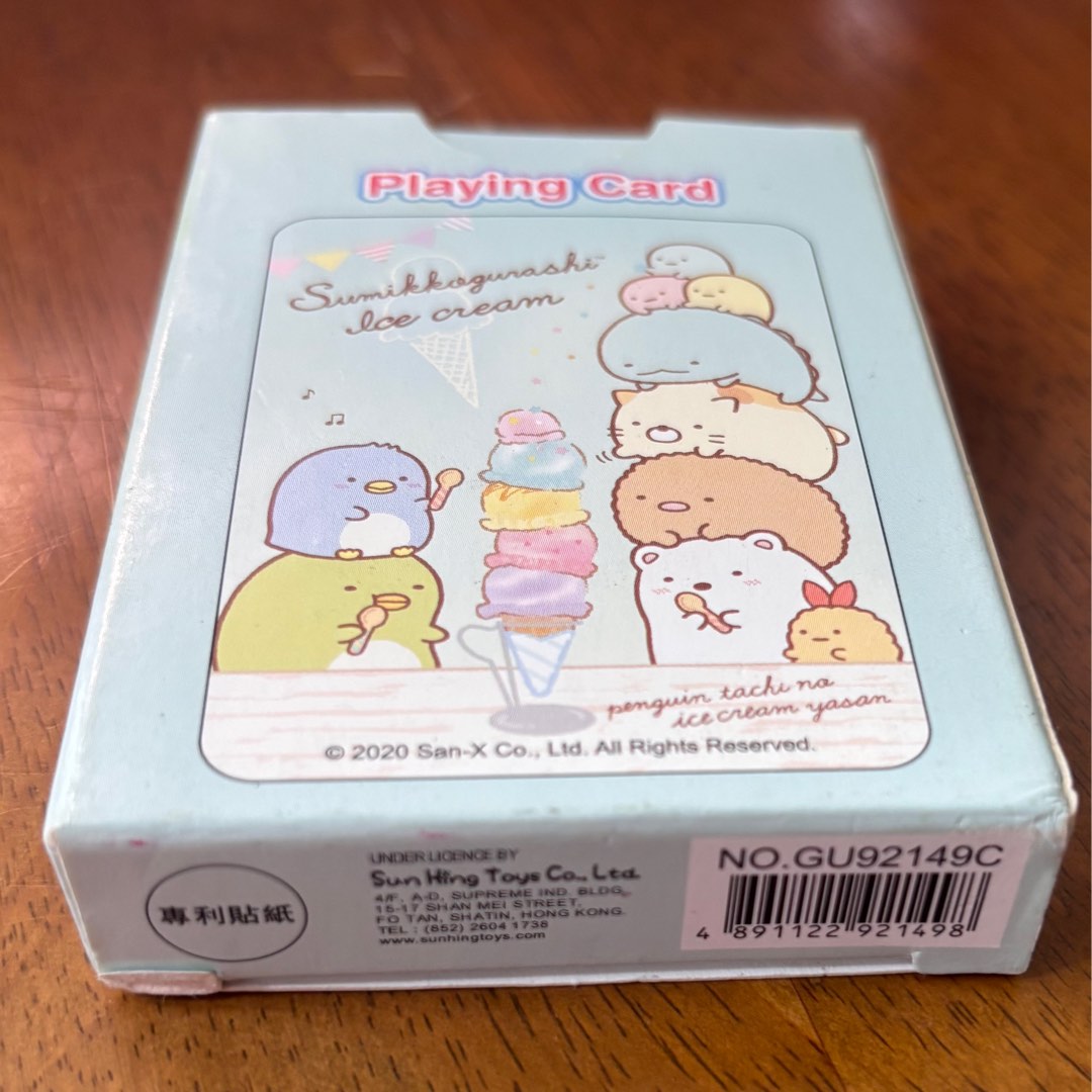Sumikko Gurashi playing cards new and complete, Hobbies & Toys, Toys ...