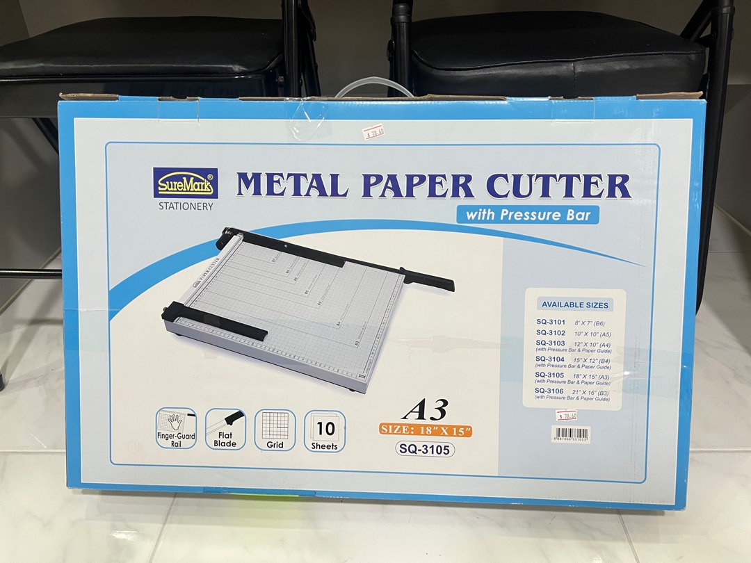 SureMark A3 Metal Paper Cutter, Hobbies & Toys, Stationery & Craft ...