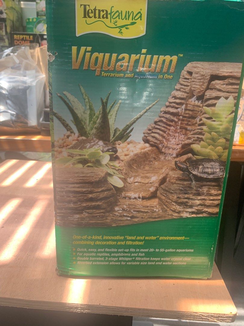 Tetrafauna Viquarium Terrarium and Aquarium in One, Pet Supplies, Homes ...