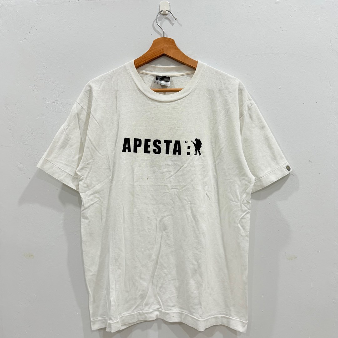 Vintage Bape Apesta Tee, Men's Fashion, Tops & Sets, Tshirts & Polo ...
