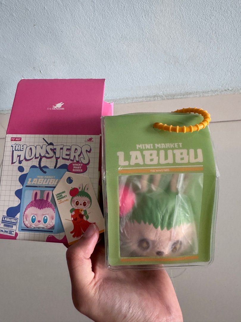 Wacky Mart Labubu Squishy Charm Blind Box, Hobbies & Toys, Toys & Games on Carousell
