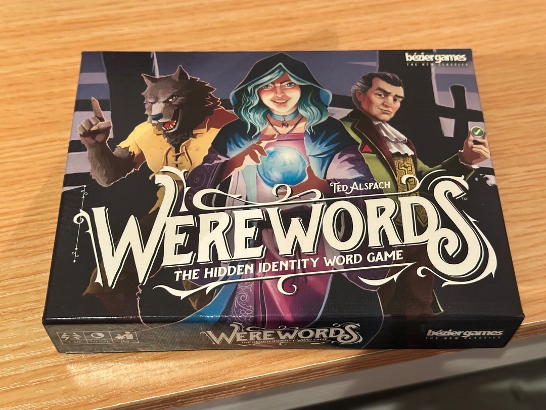 Werewords Board Game, Hobbies & Toys, Toys & Games on Carousell