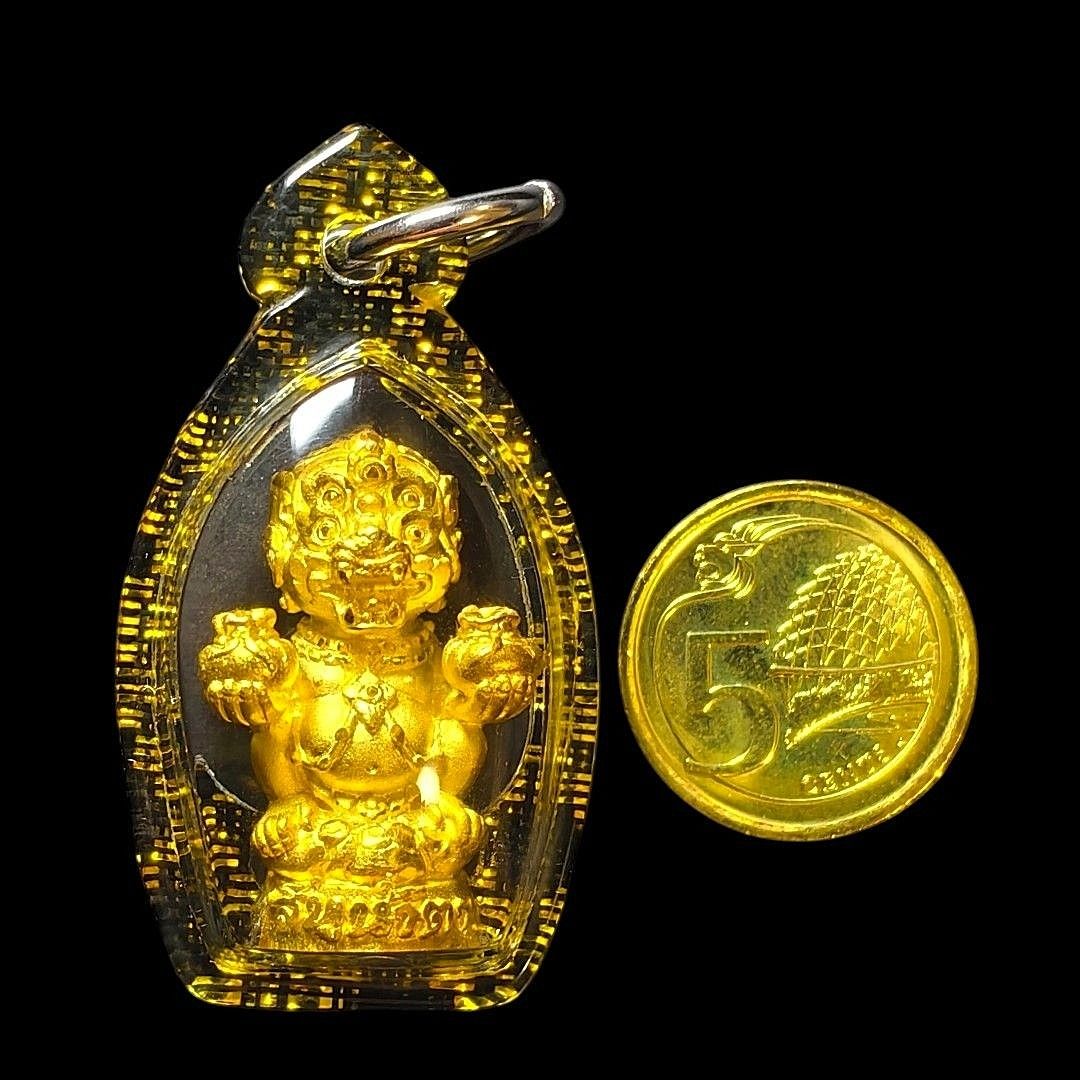 Mini Sihuhata Roop Lor/Si Hu Ha Ta Amulet/4 Ear 5 Eye, Ajahn Subin ...